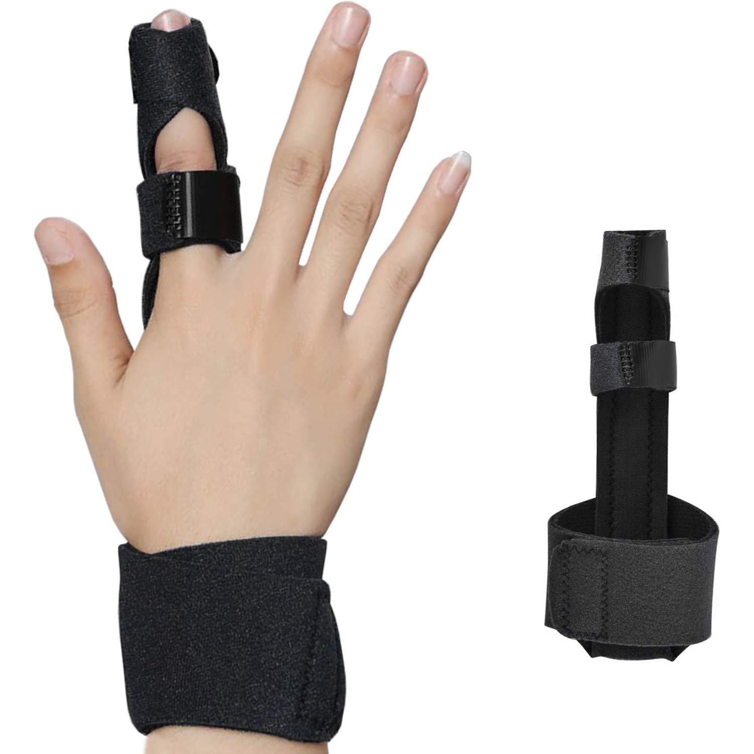 Trigger Finger Splint, Finger Support Brace Arthritis for Mallet Finger ...