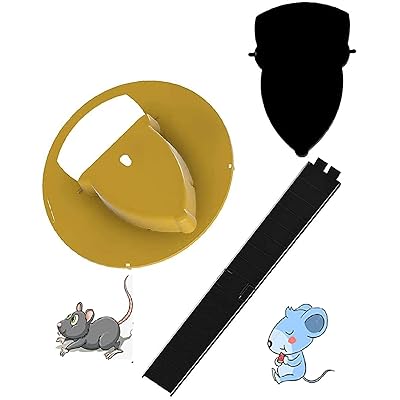 Buy Violentbaits Mouse Trap - Flip Slide Bucket Lid Rat Trap, Quick ...