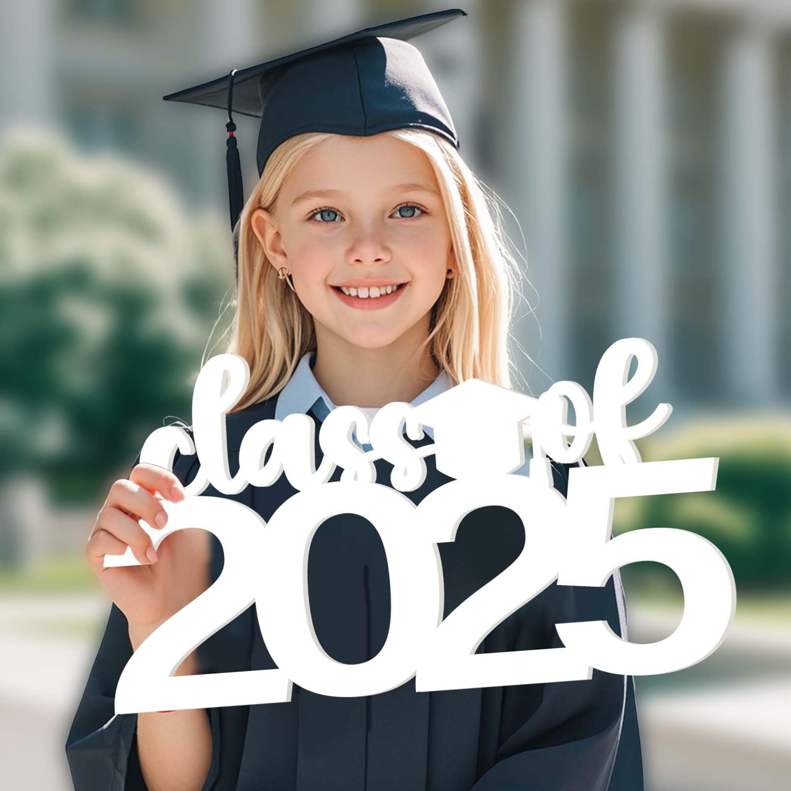 Class of 2025 Sign Graduation Decorations–Photo Booth Props –for Senior ...