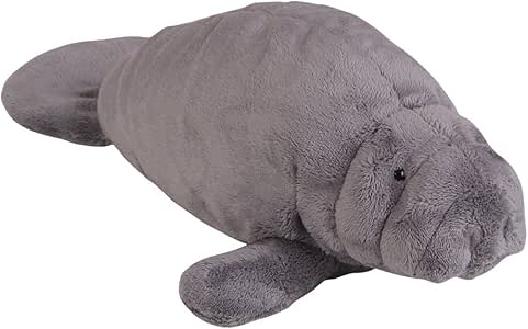 Amazon.com: 14" Manatee Plush Stuffed Animal Toy: Toys & Games