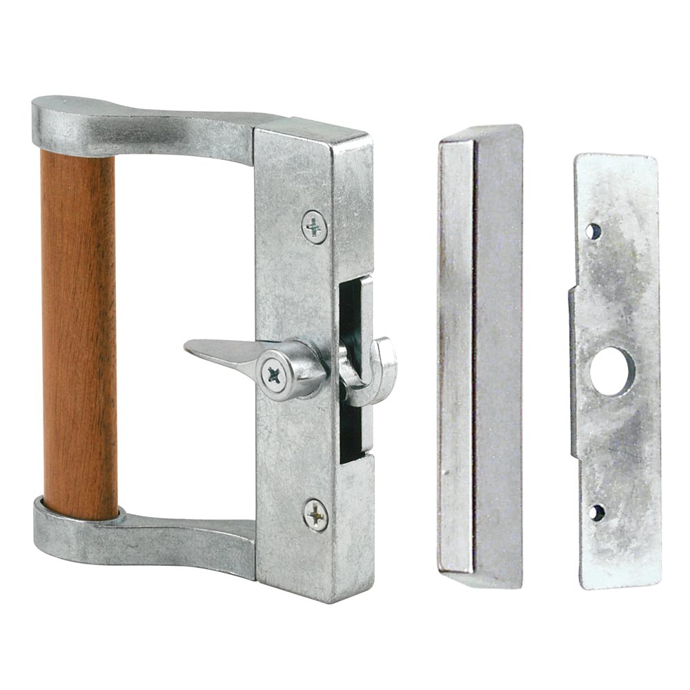 Prime-Line C 1023 Gray Finish Sliding Door Handle Set, for Fullview ...