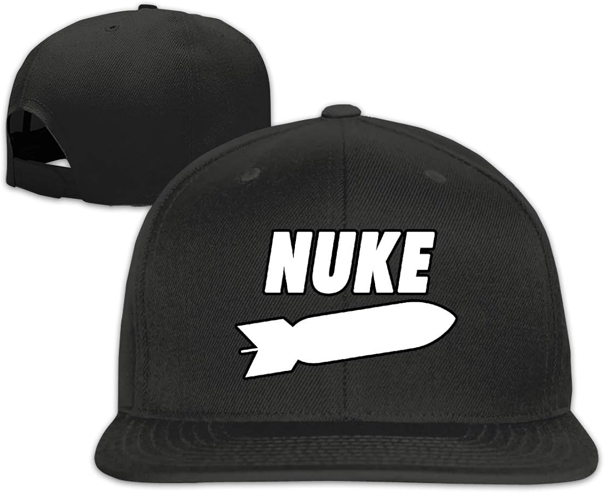 U7eer Nuke Adjustable Dad Hats Baseball Caps Trucker Hats Black at ...