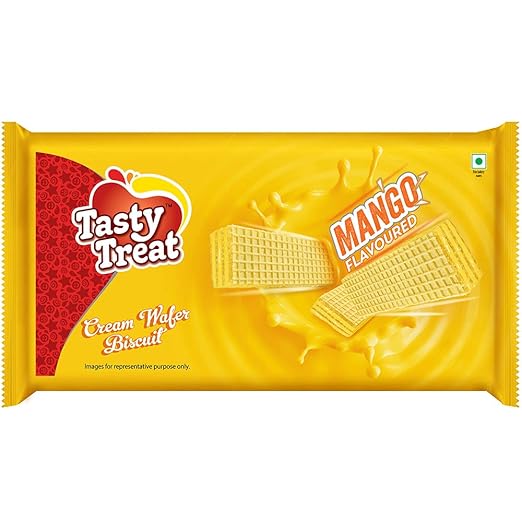Tasty Treat Wafer Biscuit - Mango, 75g Pouch: Amazon.in: Grocery ...