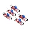 uxcell Sound Microphone Sensor Detection Module with DO AO for Arduino ...