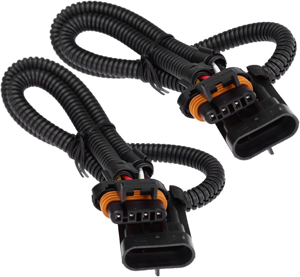 2Pcs 24 LT1 Oxygen O2 Sensor LS1 LS6 LT4 Header Extension Wire Harness ...