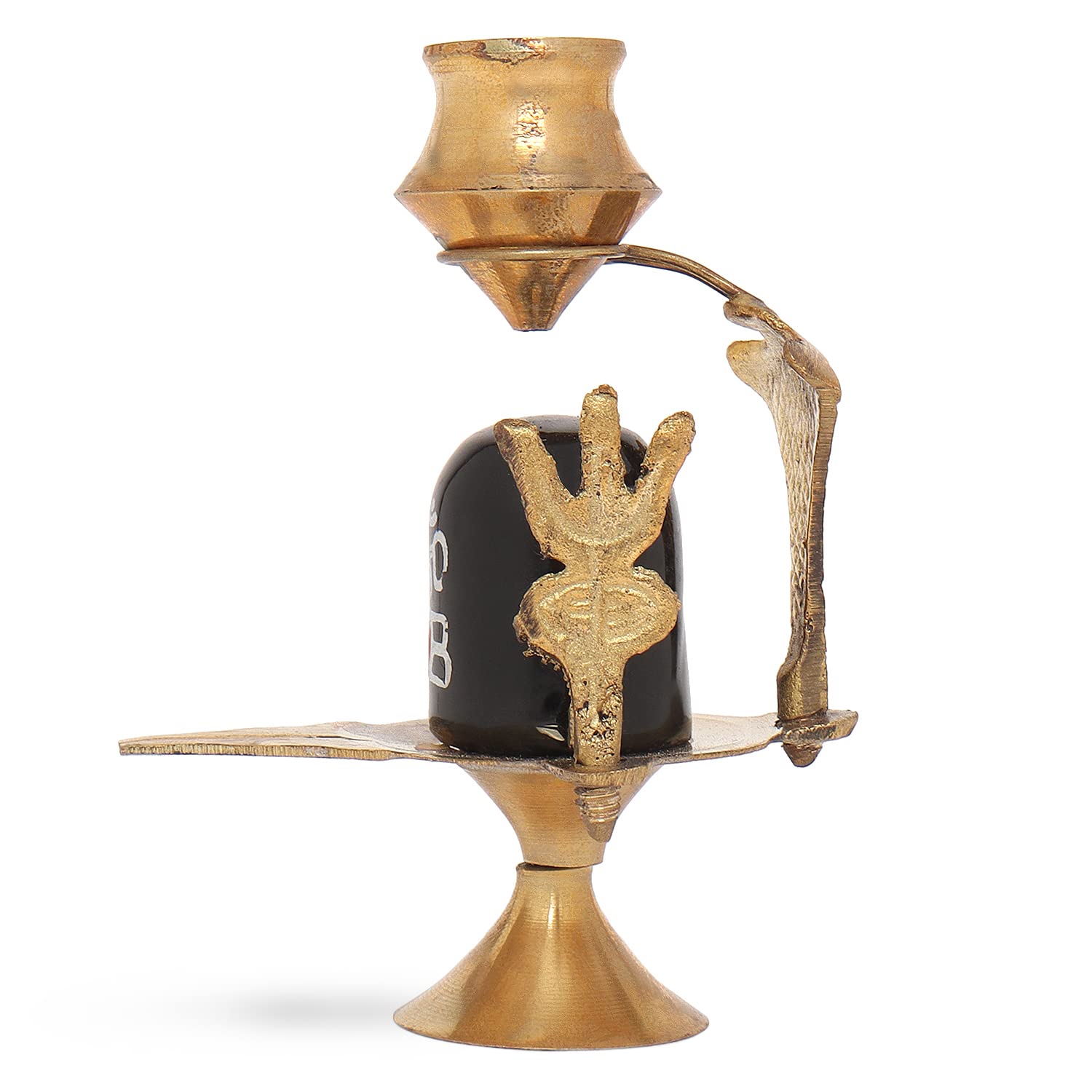 Mua Shiva Lingam Shivling Brass Shivling for Pooja (4 inch, Small ...