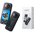 Amazon.com : Insta360 X3 - Waterproof 360 Action Camera with 1/2" 48MP Sensors, 5.7K 360 Active ...