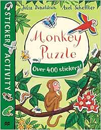 Monkey Puzzle Sticker Activity Book: Donaldson, Julia: 9781509812561 ...