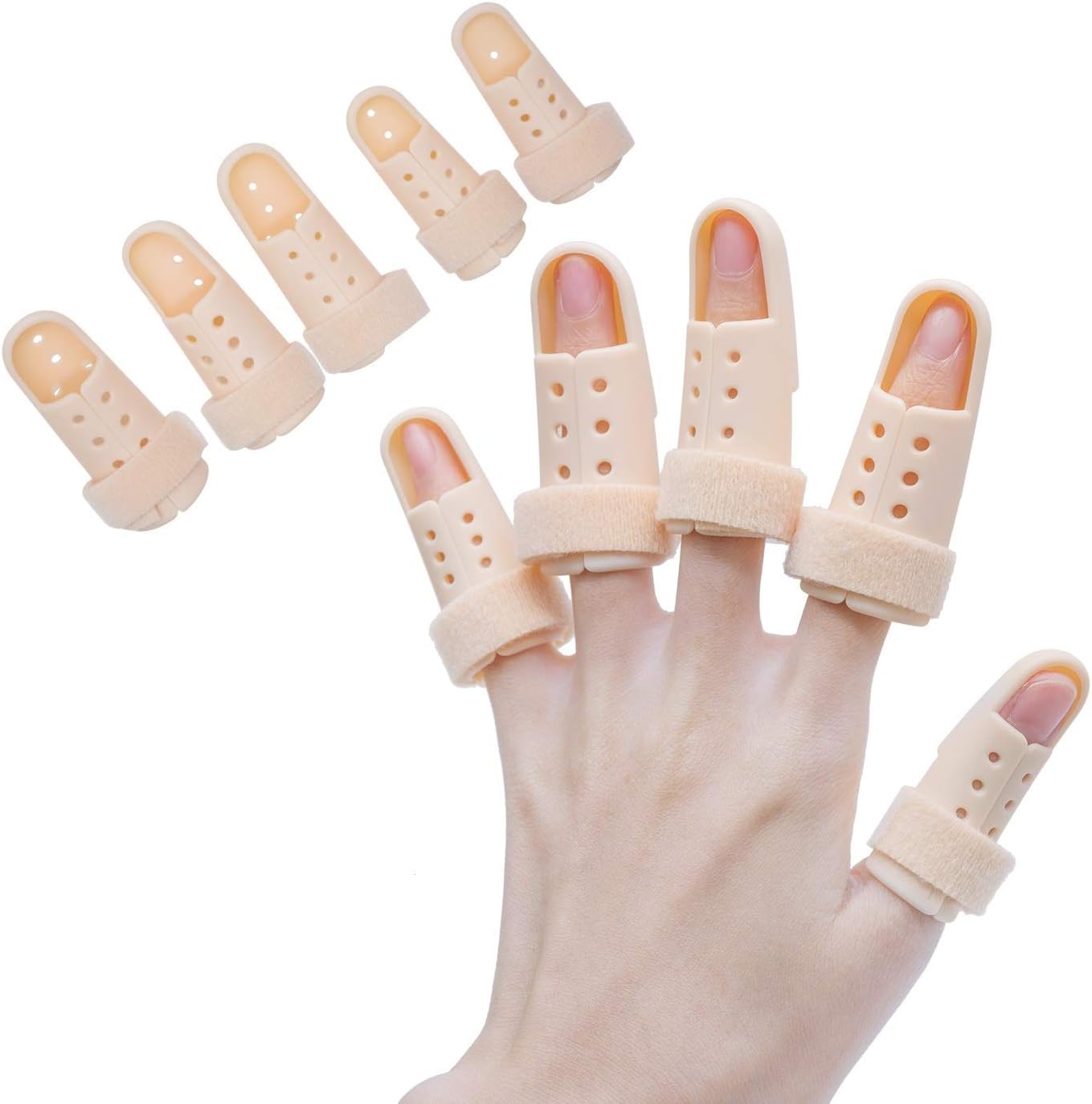 Sumifun Finger Extension Splint for Trigger Finger, Brace Finger Mallet ...