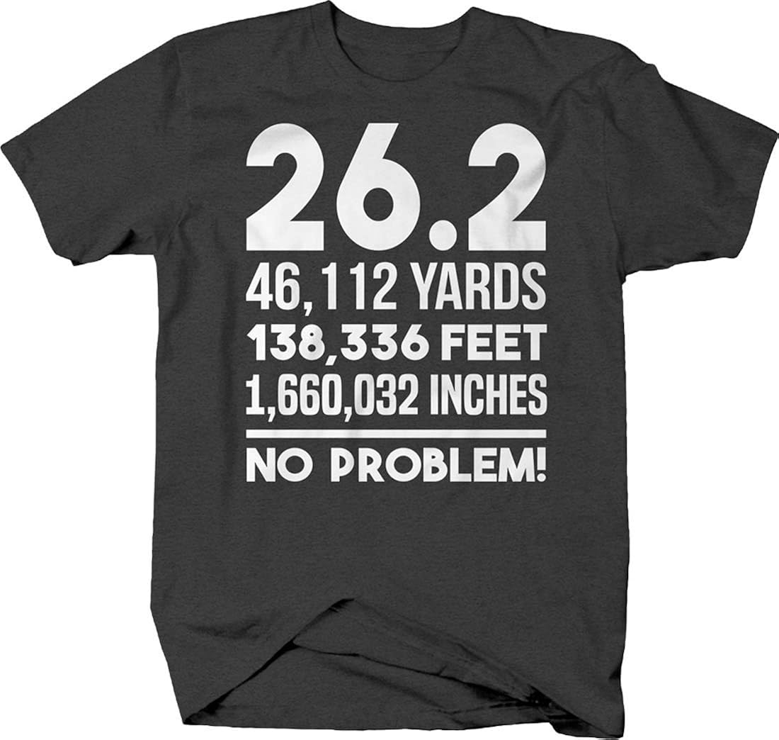 Amazon 26 2 Miles Yards Feet Inches No Problem Marathon Running