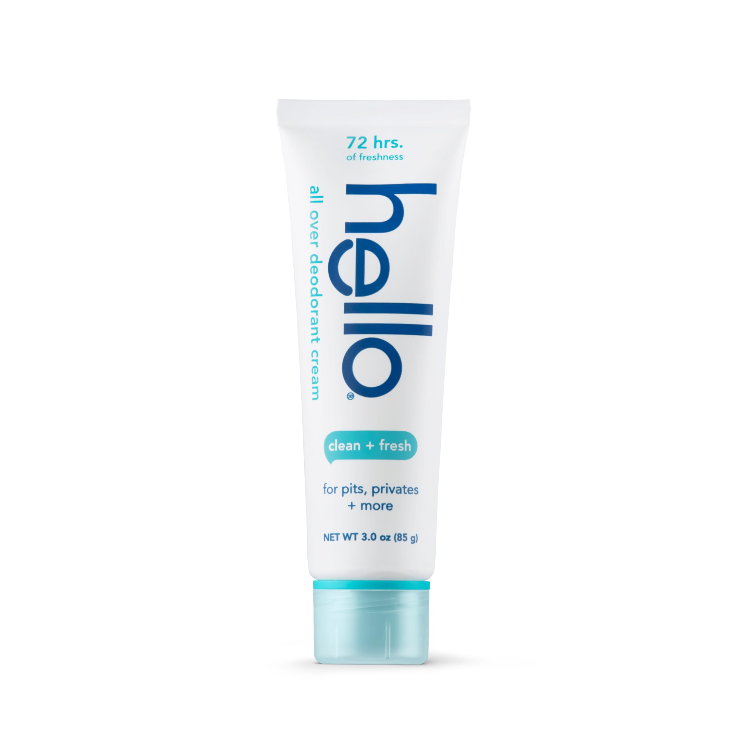 hello Clean & Fresh All Over Whole Body Deodorant Cream for Women and ...