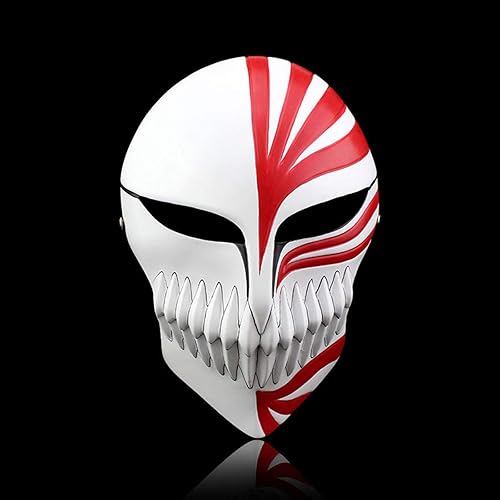 Hewufo Resin Kurosaki Full Face Mask Halloween Party Costume Mask in ...