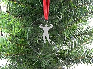 Amazon.com: Personalized Custom Muscles/Bodybuilder Clear Acrylic ...