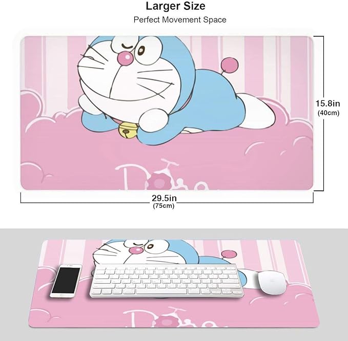 Amazon.com : Doraemon in Dream Mouse Pad Computer Keyboard Mousepad ...