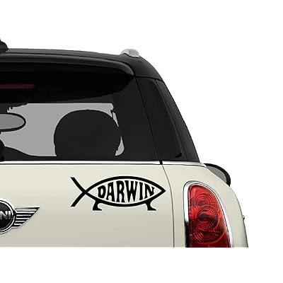 Buy SCI-FIComicsGames Decals Darwin Fish Automotive DecalBumper Sticker ...