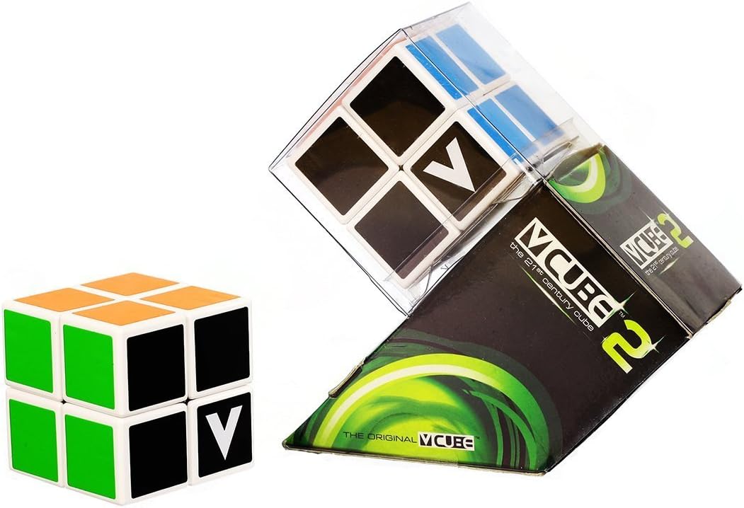 V-Cube VCB-2-WHITE 2 x 2 x 2 Rotational Puzzle Cube – BigaMart