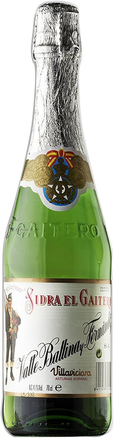 Sidra El Gaitero Sparkling Champagne Cider 700 ml: Amazon.co.uk: Grocery