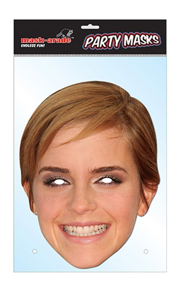 MASK-ARADE Emma Watson mask: Amazon.co.uk: Toys & Games