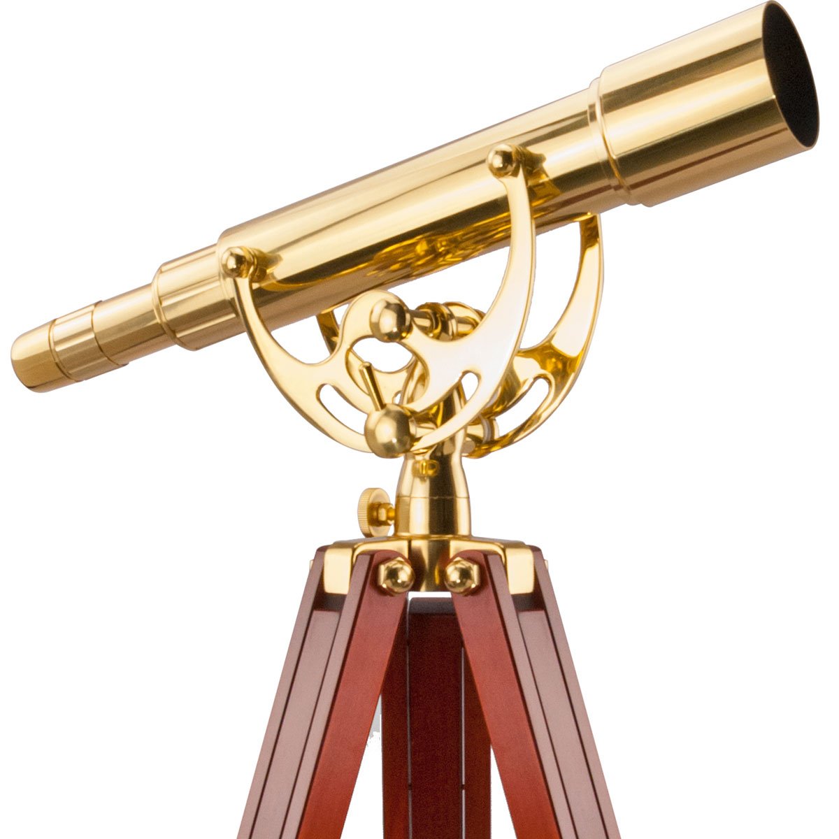 BARSKA Anchormaster 15-45x50 Spyscope w/ Mahogany Floor Tripod ...