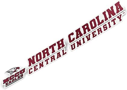 Amazon.com : North Carolina Central University NCCU Eagles NCAA Name ...