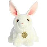 Amazon.com: Aurora - Miyoni - 8" Lop Eared Rabbit with Tan Ears, White ...