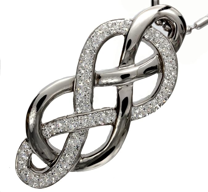 Amazon.com: R.H. Jewelry women Large Infinity Symbol Stainless Steel ...