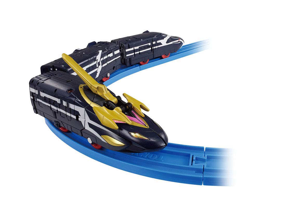 Mua Plarail Shinkansen Transforming Robot Shinkalion DXS103 Black Shinkalion Ogre trên Amazon ...