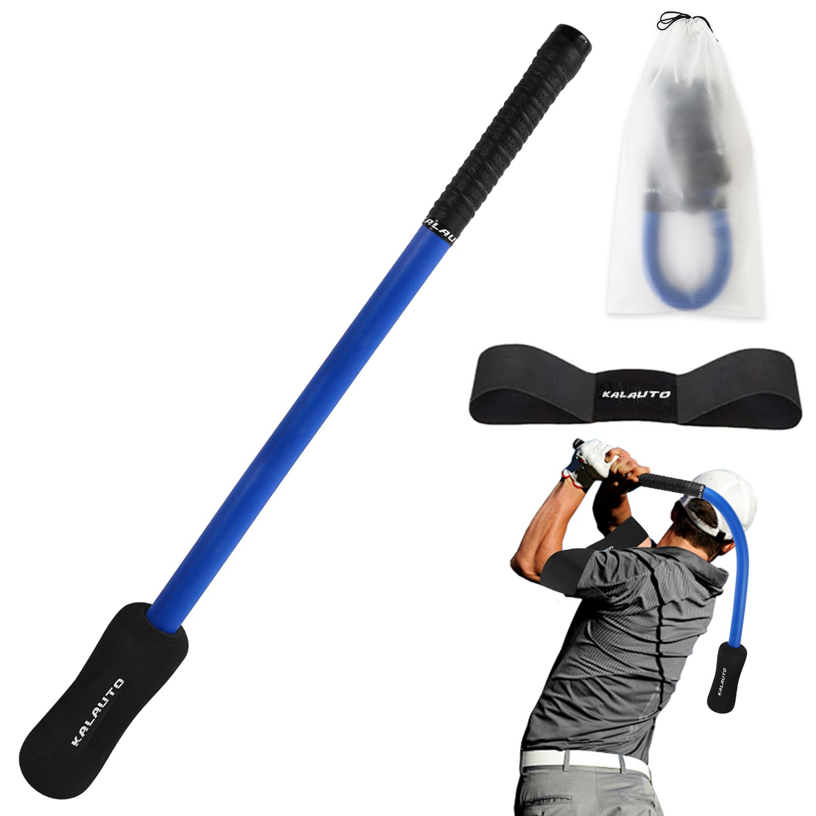 KALAUTO Golf Swing Trainers Set,Weighted Foam Golf Swing Stick,for ...
