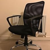 Office Essentials Mesh Height Adjustable Chair With Torsion Control ...