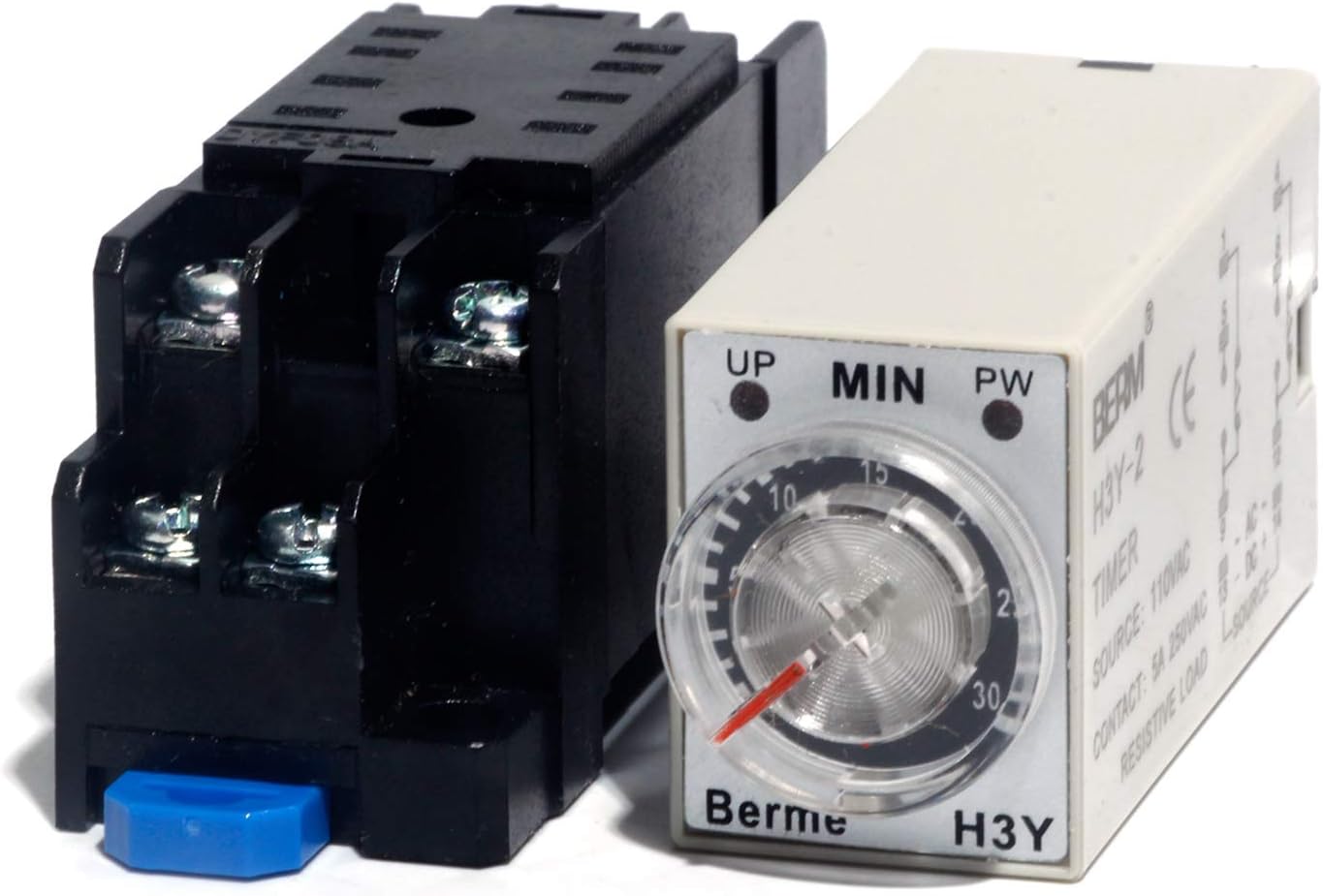 Tools & Home Improvement Baomain DC 12V H3Y-2 Time Delay Relay Solid ...
