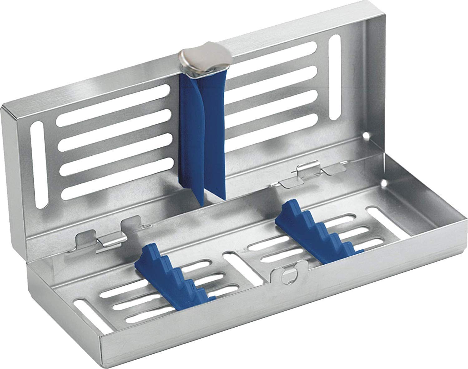 STERILIZATION CASSETTE RACK TRAY HOLD 5 SILICONE FITTED AUTOCLAVE CE ...