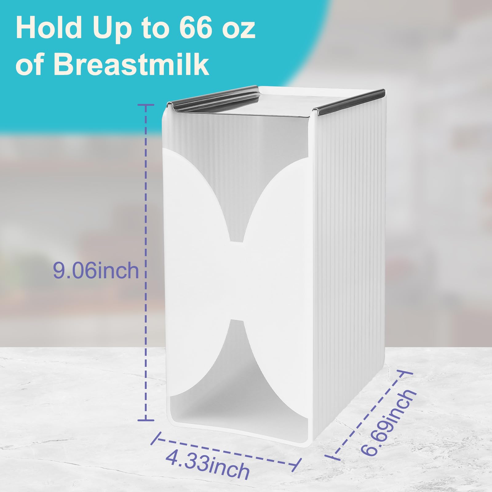 Mua Freeze Organizer and Tower for Breastmilk Storage Bags, Milkybox ...
