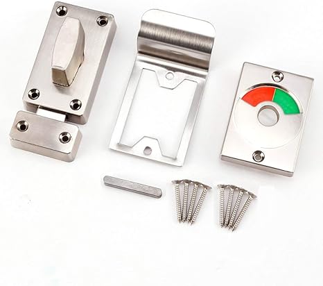 Indicator Privacy Deadbolt Door Lock, Keyless Zinc Alloy Deadlock Latch ...