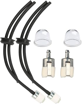 Amazon.com: Hipa (Pack of 2 Fuel Line + Primer Bulb for RedMax Red Max ...