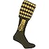JACK PYKE Diamond Shooting Socks with Garters , Burgundy/Gold, 8 -11 UK ...