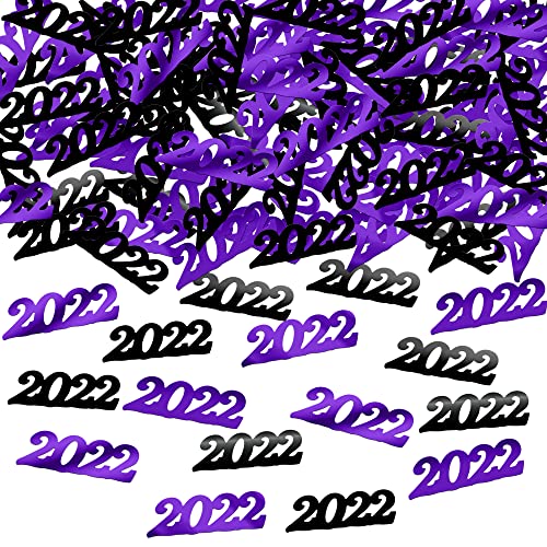 Graduation Confetti 2022 - Pack of 1000 | Grad Confetti 2022, Purple ...