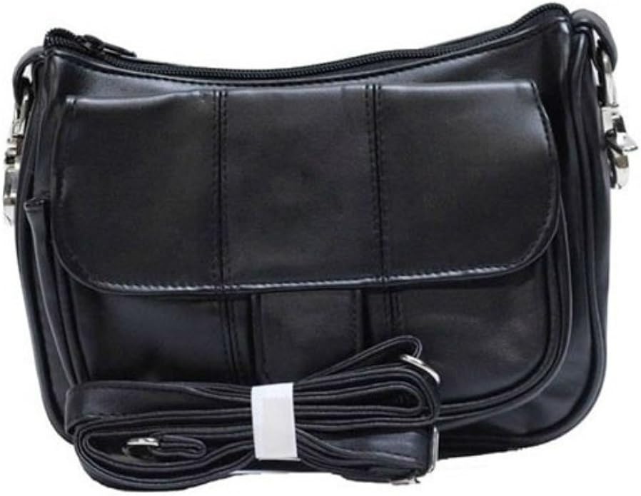Amazon.com: Black Leather Purse with Detachable Strap: Shoes