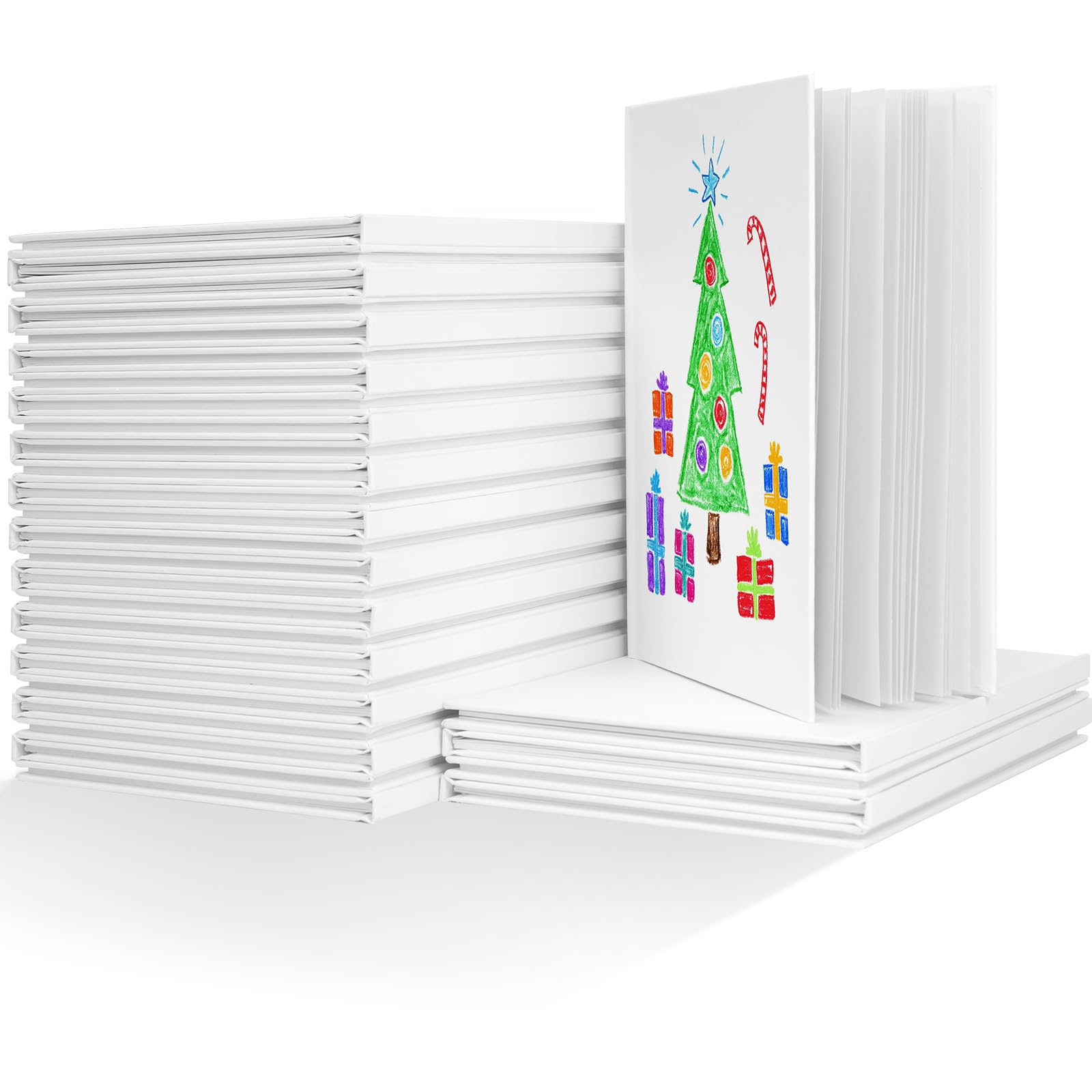 Dynta Blank Hardcover Book A5(6.2x8.3Inch), 30 Pack Blank Books for ...