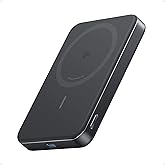 Amazon.com: Anker MagGo Power Bank, Ultra Slim 10000mAh Magnetic Battery Pack, Qi2 Certified ...