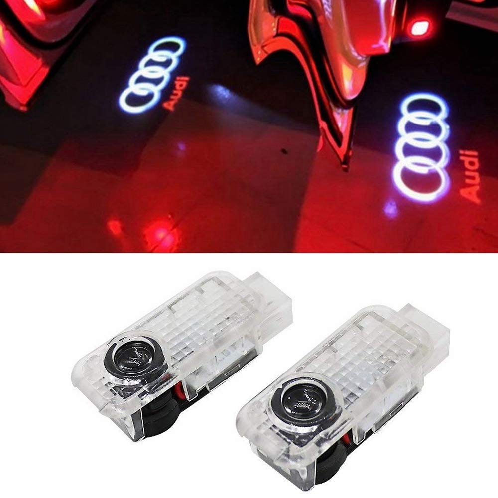 Buy 2 Pack Car LED Door Logo Ghost Shadow Projector Laser Welcome ...