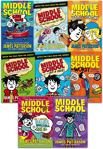 James Patterson Middle School Collection 8 Books Set (Middle School ...