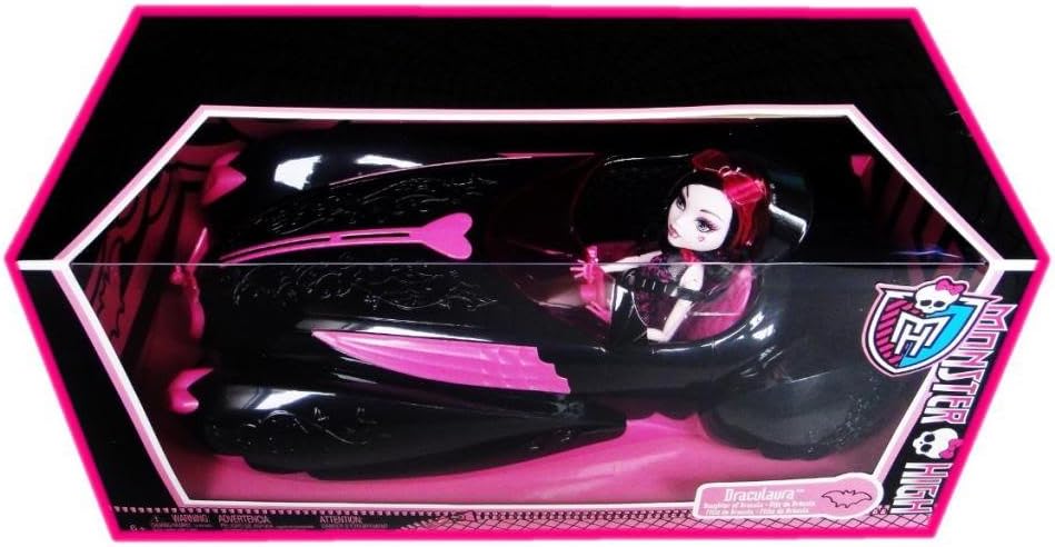 Monster High Draculaura Doll & Roadster Car – BigaMart