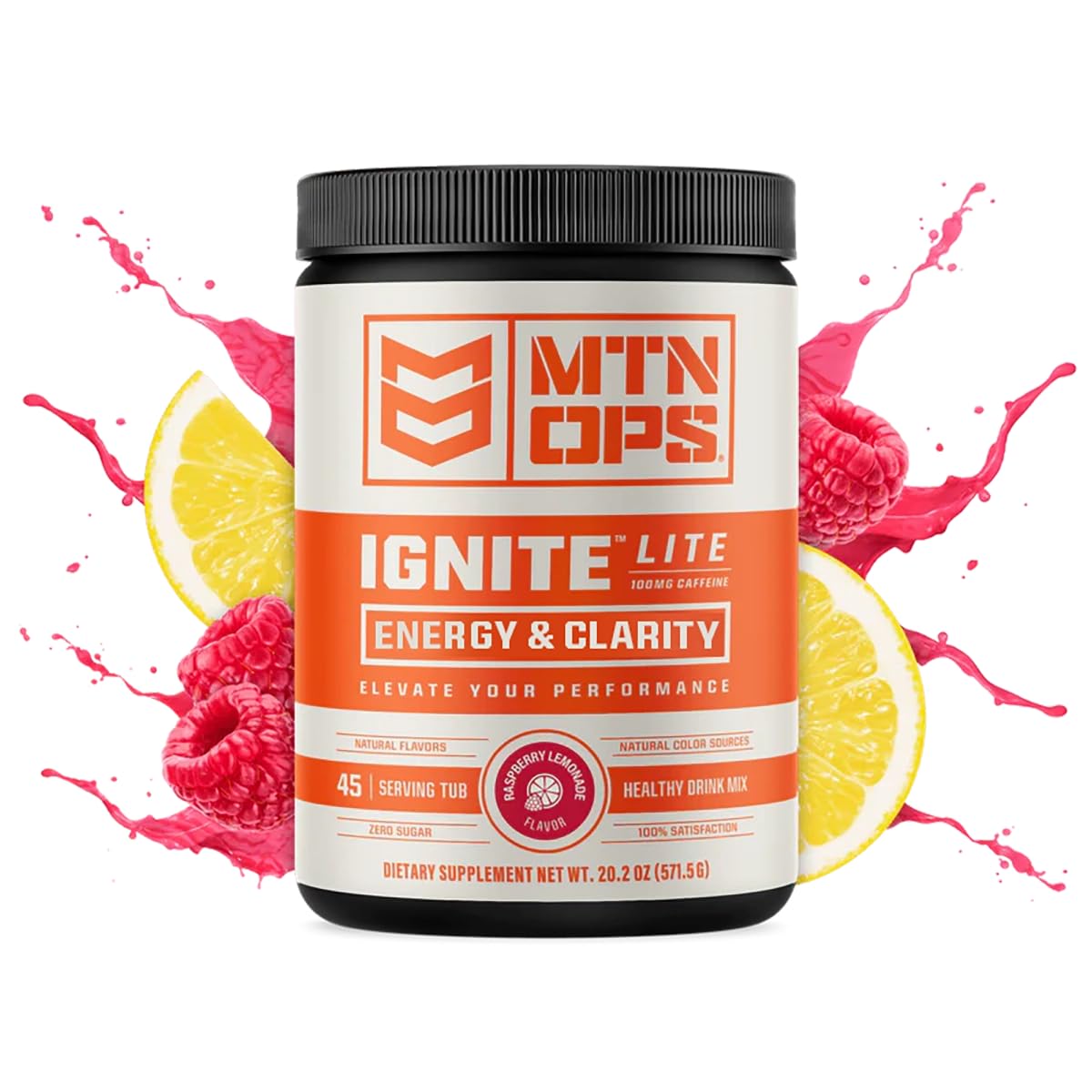 Mua MTN OPS Ignite Lite Supercharged Energy Drink Mix - 100mg Caffeine ...