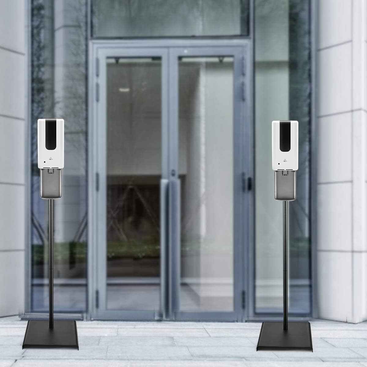 S SMAUTOP Free Standing Hand Sanitizer Dispenser, 1200ml Automatic Hand ...