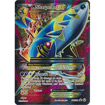 Amazon.com: Pokemon - Sharpedo-EX (152/160) - XY Primal Clash - Holo ...