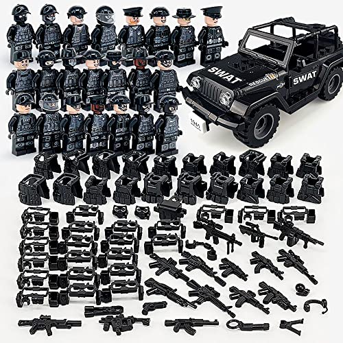 Toysvill SWAT Military Police Building Block Set for Kids | SUV ...