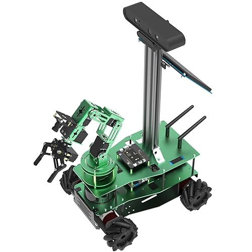 Yahboom ROS Robotic Kit for Jetson Orin Nano 16GB with 6DOF Robot Arm ...