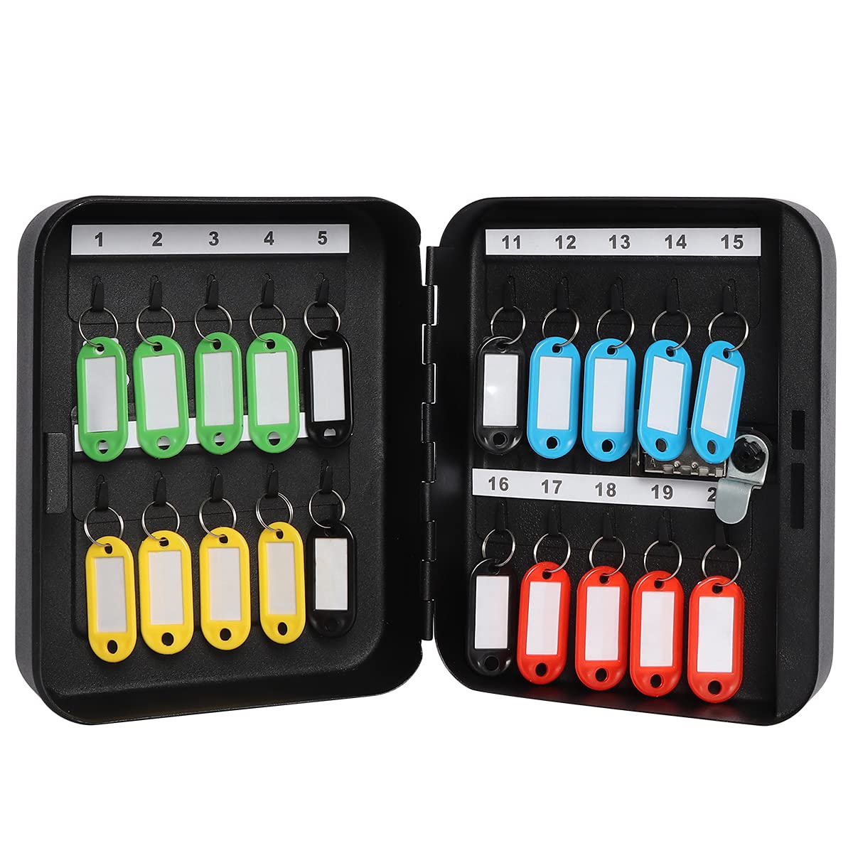 Mua Decaller Secure Key Box with Combination Lock, Key Cabinet Wall ...