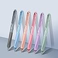 Amazon.com: EEOYU Gel Pens, 0.5mm Silent Retractable Fine Point Quick ...