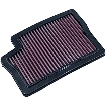 Yamaha Mt07 Accessories KN High-Flow Original Lifetime Engine Air ...